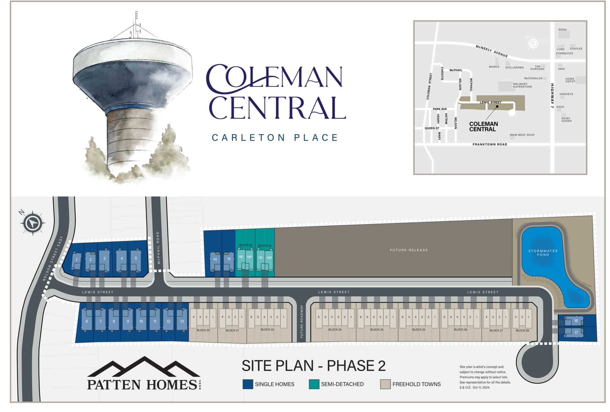 Coleman Central - Carleton Place Archives | Patten Homes